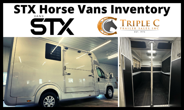 STX Horse Vans from Triple C Trailer Sales Inc